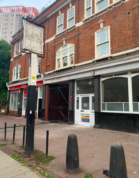 Old "Hero of Maida" pub - signage please - Murad Qureshi